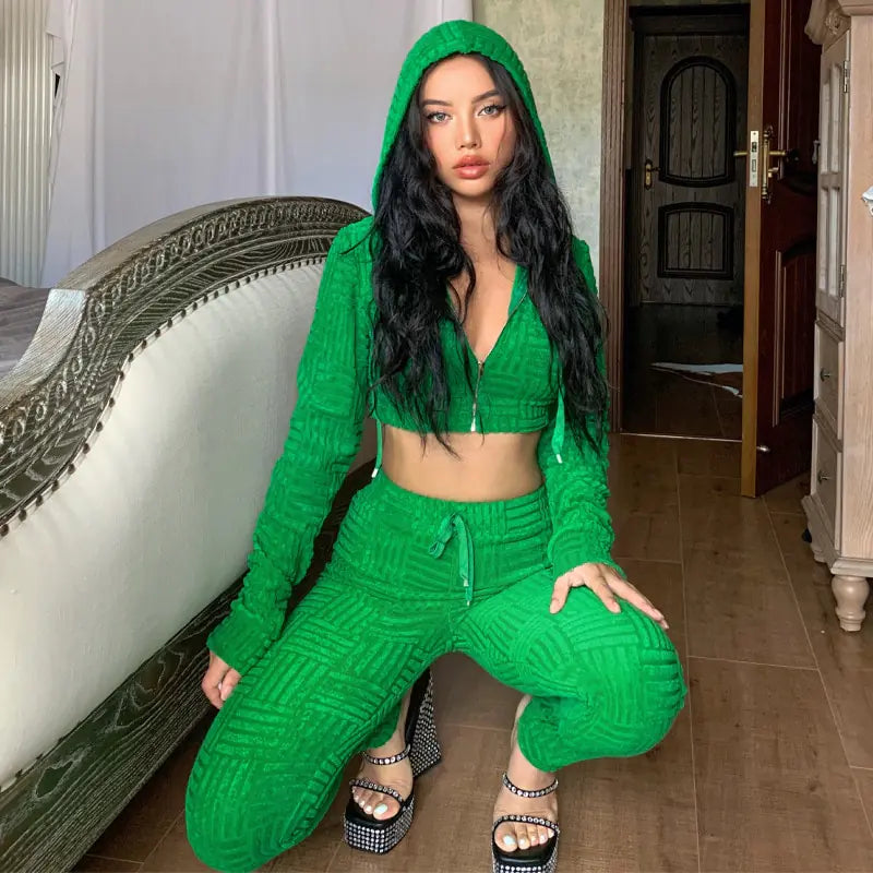 Waffle Tracksuit Set – Oz-Direct.com