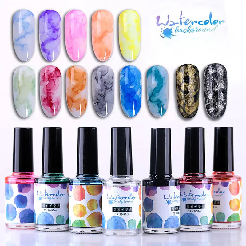 Watercolor Nail Ink – Oz-Direct.com